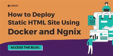 How To Deploy Static Html Site Using Docker And Ngnix By Amar Gurung Zaloni Engineering Medium
