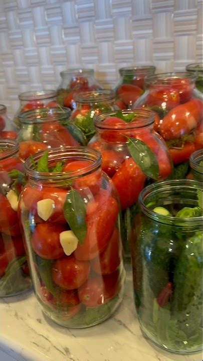 კიტრის და პომიდვრის მწნილი Youtube