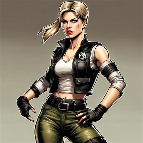 Sonya Blade From Mortal Kombat Tap Dancing By Twoslaps On Deviantart