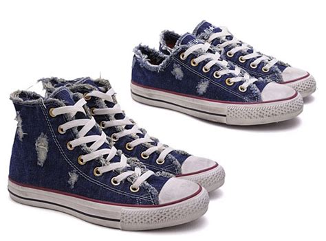 Converse Chuck Taylor All Star ‘denim Distressed Sneakersbr