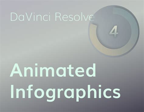 animated infographic davinci resolve fusion behance