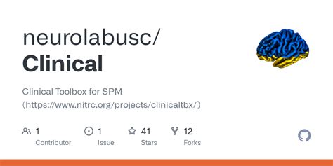 GitHub Neurolabusc Clinical Clinical Toolbox For SPM Https Nitrc Org Projects