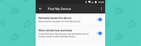 find my device how android s security service can manage your missing