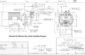 Sunflo P 1500 Industrial Grade Pump Sundyne