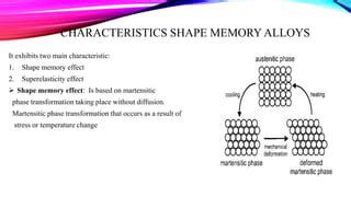 Shape Memory Alloys PPTX