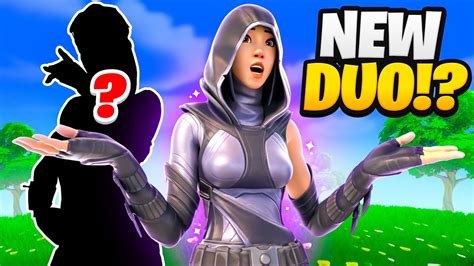 Meet My New Duo In Fortnite 👑 Youtube