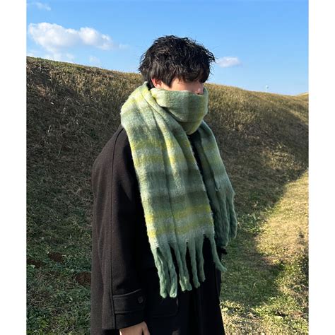 클로마켓 믹스 컬러 데일리 머플러 5c 위시버킷