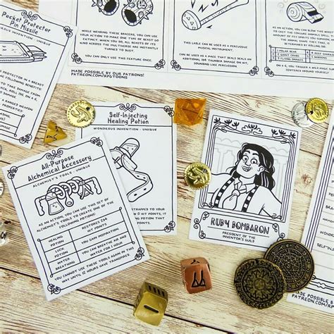 Rpg Toons 🔧 Inventors Guild Emporium 🔧 A Messy Series