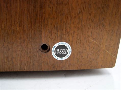 Vintage Sansui 5000a Amfm Stereo Receiver Wwood Case Etsy