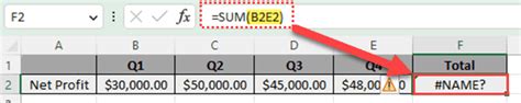 NAME Error In Excel 10 Ways To Fix It