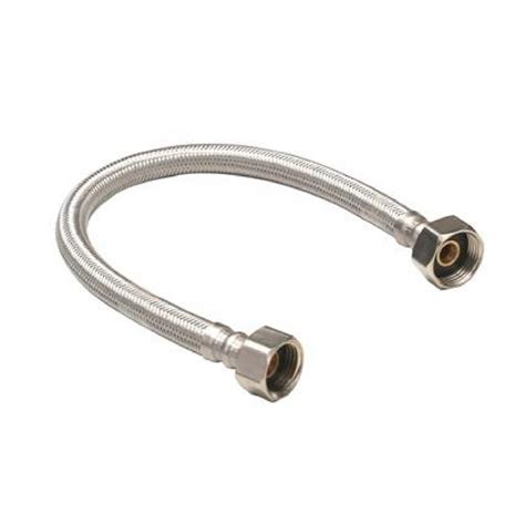 สายน้ำดีชักโครก แบบถักสแตนเลส Duss รุ่น Stl