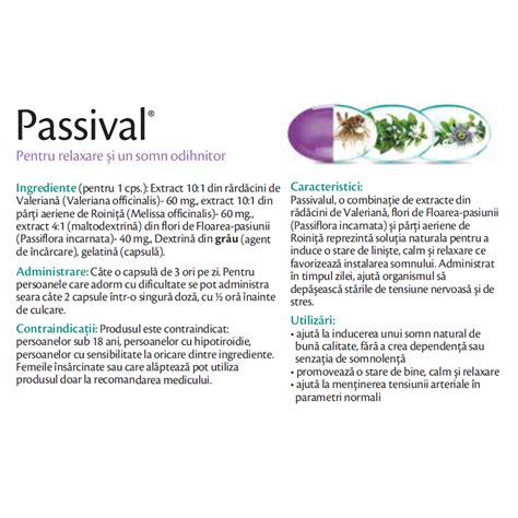 Passival 30 Capsule Rotta Natura Farmacia Tei Online