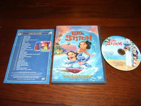Disneys Lilo And [and] Stitch Dvd 02 Ws ~tia Carrere~daveigh Chase