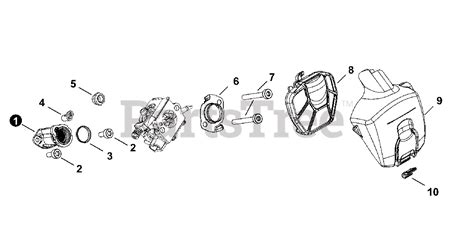 Echo CS T Echo Chainsaw SN C C Intake Parts Lookup With