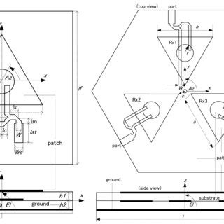 Configuration Of Antenna Single Patch And Patch Array Antenna For Download Scientific Diagram