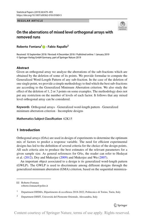 on the aberrations of mixed level orthogonal arrays with removed runs