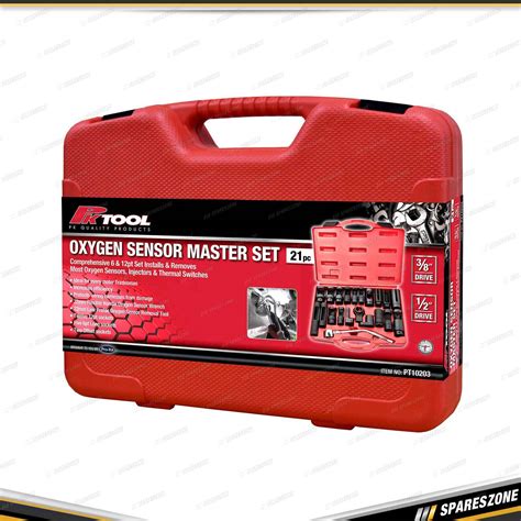 21 Pcs Of Pk Tool Oxygen Sensor Master Set 1 2 Inch Dr O2 Sensor With Wrench