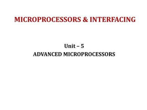 Architecture Of 80286 Microprocessor Pptx Operating Systems Computer Software And Applications