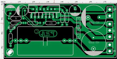 Diy Electronics Projects Chip Amp Pcb Layout Collections