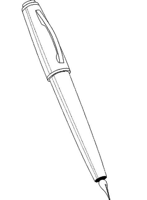 Desenhos De Pen Para Colorir E Imprimir Pintar Grátis Online