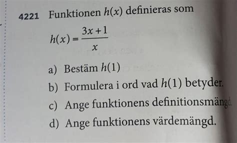 Funktioner Matematikmatte 1 Pluggakuten