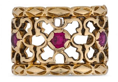 14k Ruby Ring Sold At Auction On 13th April Vogt Auction
