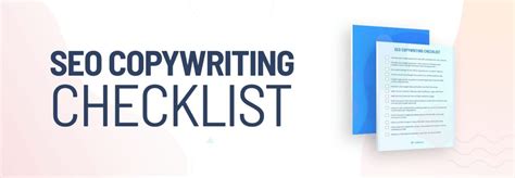 Ultimate Seo Copywriting Checklist Boost Rankings Engagement Conversions
