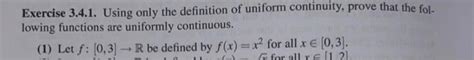 Solved Real Analysis Proof Please Use The Fact That There