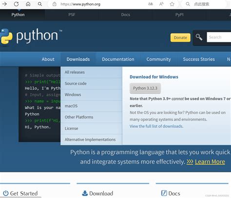 Python环境的安装 Csdn博客