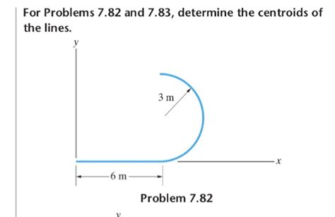 solved for problems 7 82 and 7 83 determine the centroids