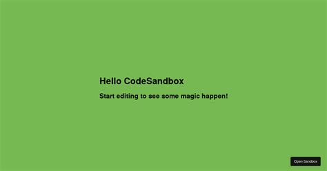Form Codesandbox