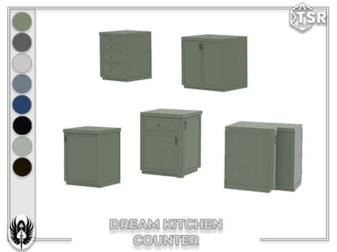 The Sims Resource Dream Kitchen Set Pt1