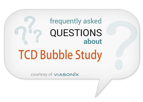 Faq About The Tcd Pfo Bubble Test