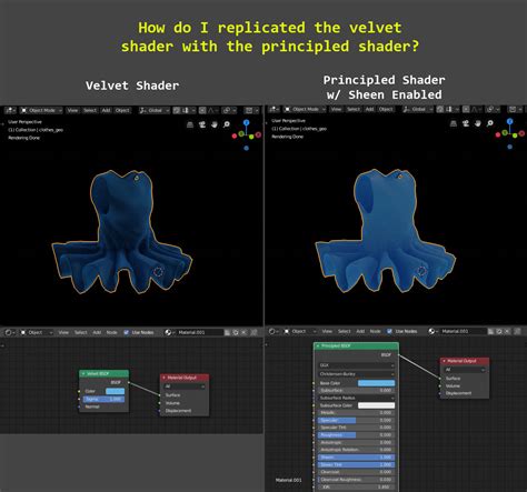 replicating velvet shader with the principled shader 3 by carlg