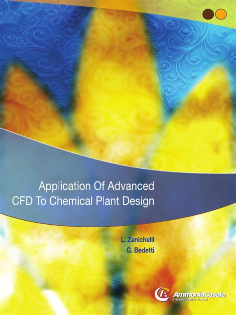 application of advanced cdf to chemical plant design pdf