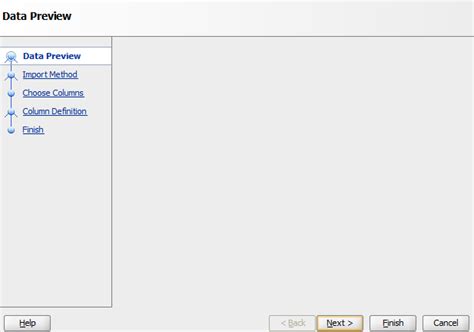 Sql Server Sql Developer Import Data Wizard Comes Up Blank Stack