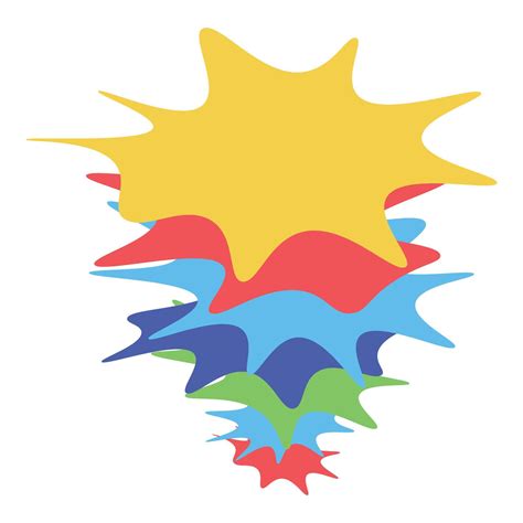 Colorful Abstract Shapes Creating Dynamic Visual Flow 55563791 Vector