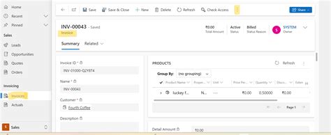 how to create a work order invoice in dynamics 365 field services crmonce