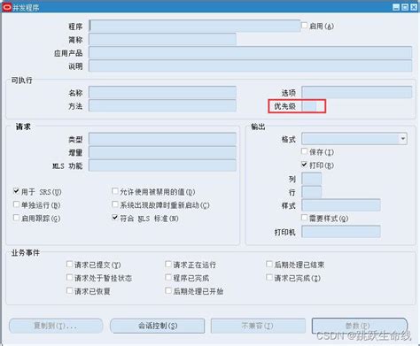 Oracle Ebs 并发请求优先级设置ebs设置请求等级 Csdn博客