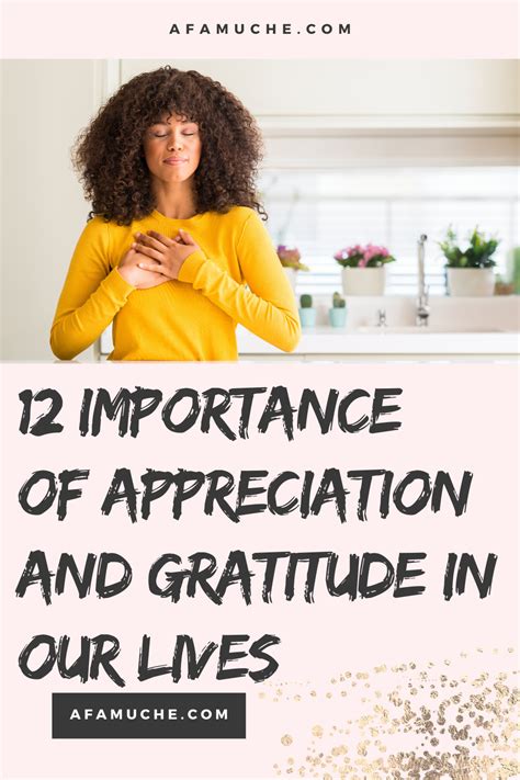 12 Importance Of Appreciation And Gratitude In Our Lives Afam Uche