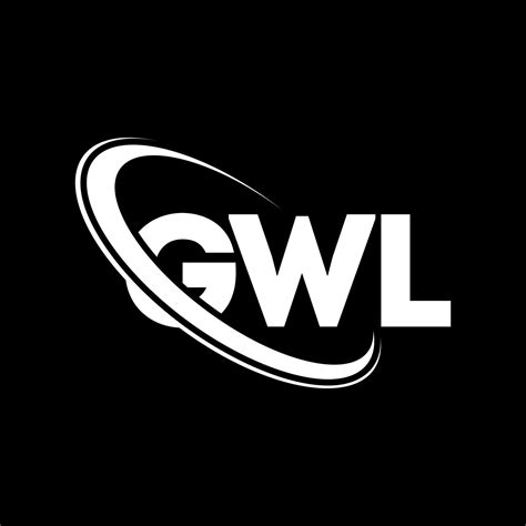Logotipo De Gwl Carta Gwl Diseño Del Logotipo De La Letra Gwl
