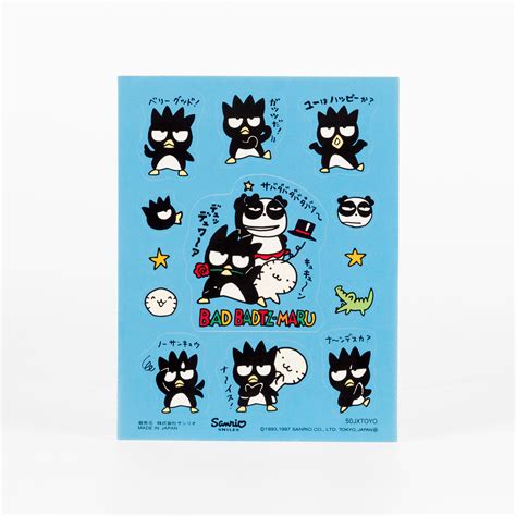 Sanrio Bad Badtz Maru Vintage 1997 Sticker │ Japan Online Shop