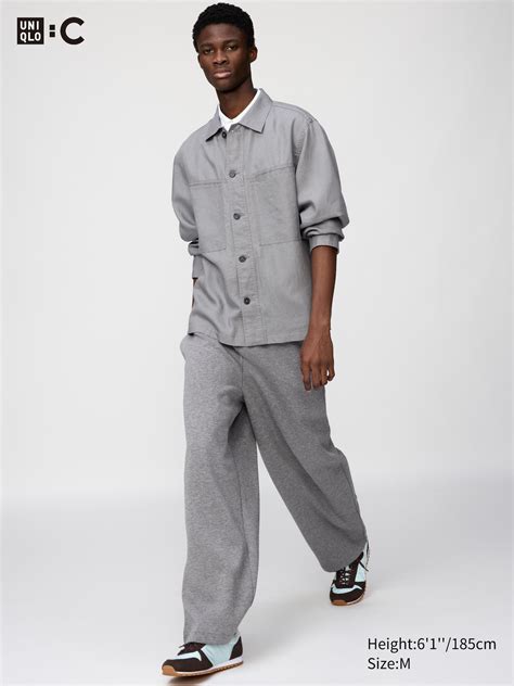 Unisex Sweat Wide Trousers Uniqlo At