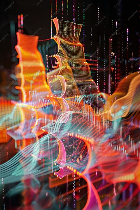 Highresolution 3d Rendering Of Digital Signal Processing Algorithm In
