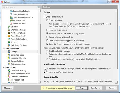 C How Do I Disable Visual Studio Lightbulb When Renaming A Field Stack Overflow