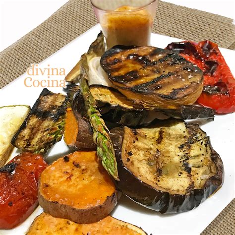 Parrillada De Verduras Receta De Divina Cocina