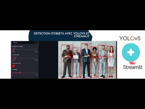 Object detection using YOLOv5 and Streamlit | Détection d'objets avec YOLOv5 et Streamlit - YouTube