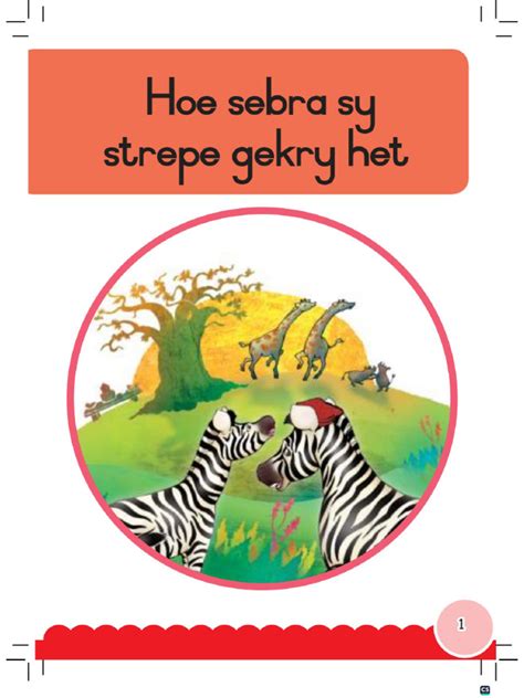 Hoe Sebra Sy Strepe Gekry Het Pdf