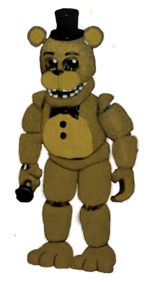 Unwithered Golden Freddy Fnaf 2 Hallway 1983 Fnaf Evil Teddy Bear