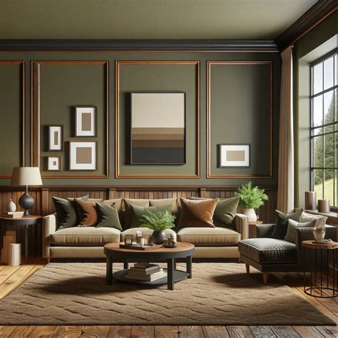 Living Room What Color Walls Go With Dark Wood Trim